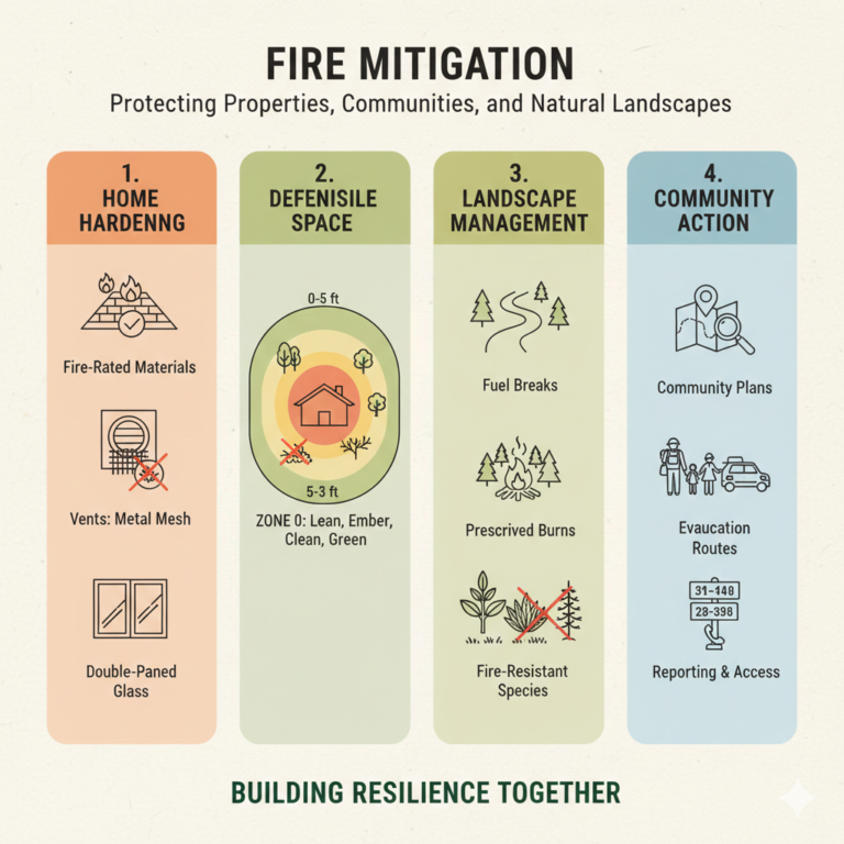 Fire Mitigation: Protecting Propertiesand Natural Landscapes